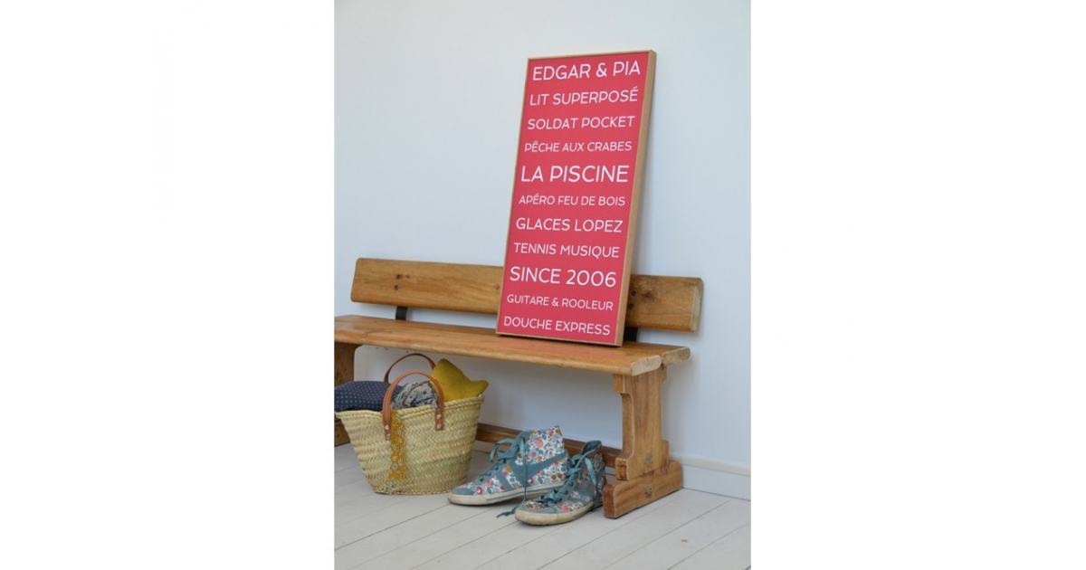 Tableau personnalisable Arty - Un cadeau personnalisé et tendance