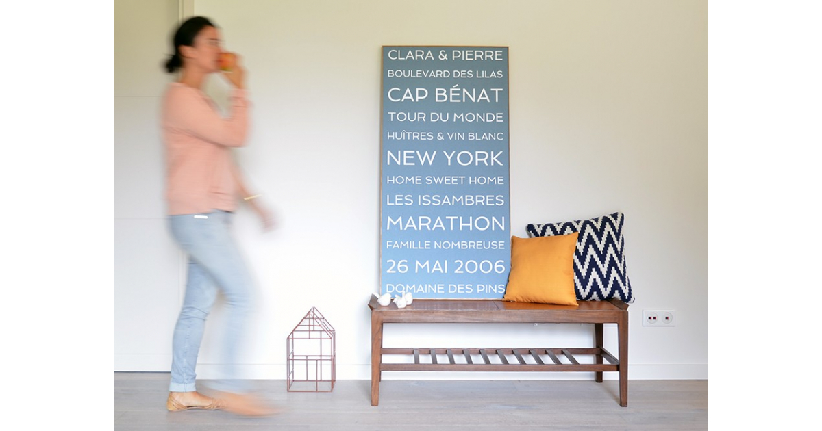 Tableau personnalisable Arty - Un cadeau personnalisé et tendance