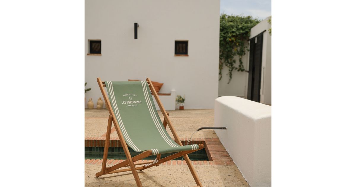 Transat personnalisable Bastide. Créez votre transat personnalisé.