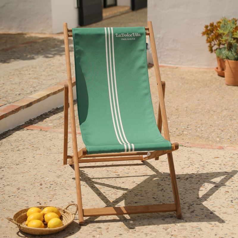 Transat personnalisable Riviera. Créez votre transat personnalisé.